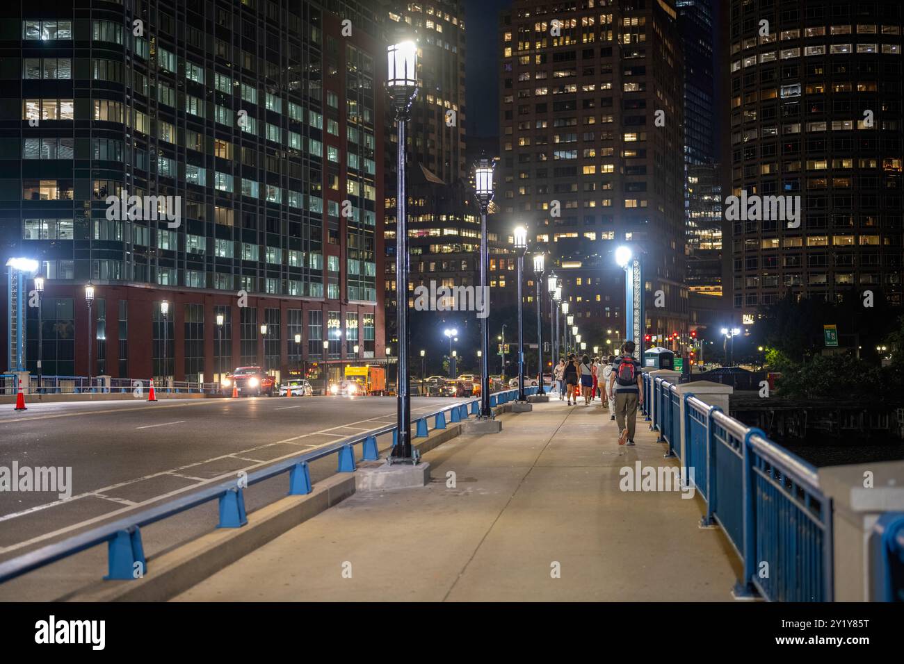 Cluster of buildings in downtown Boston, Massachusetts Stock Photo - Alamy