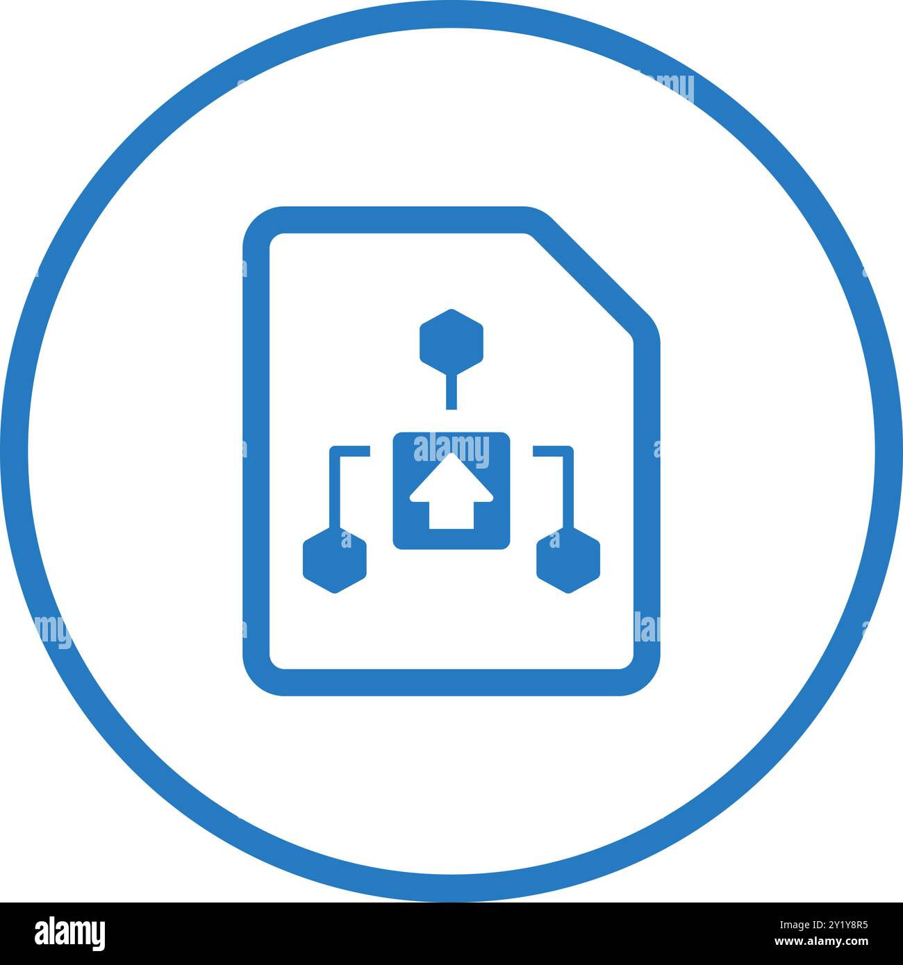 Flowchart, upload, page icon design for commercial use, web, print ...