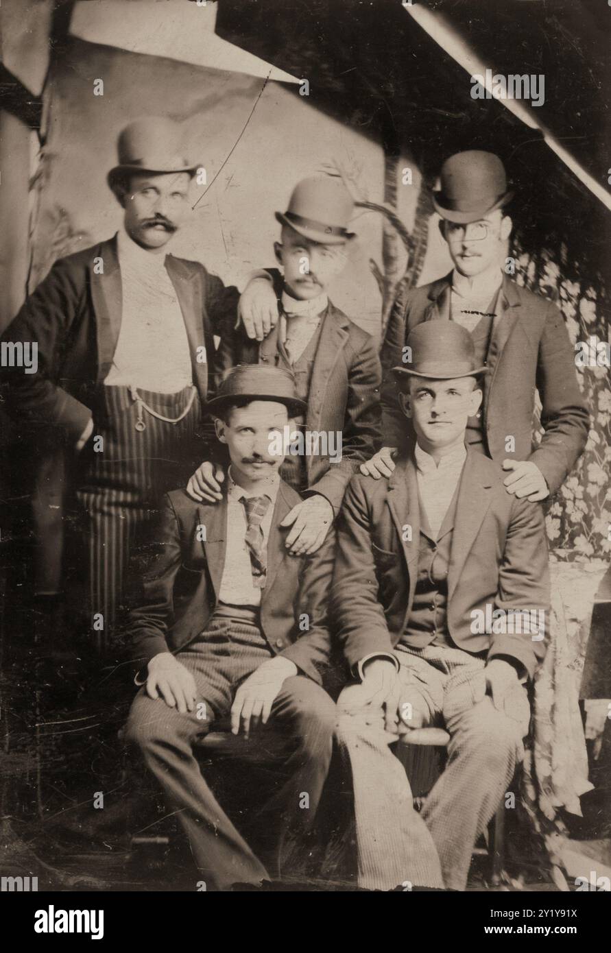 Five Members of the Wild Bunch - from the top left, Kid Curry, Bill ...