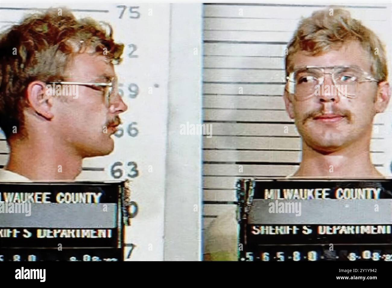 Jeffrey Dahmer mug shot, Milwaukee County 1982 Jeffrey Dahmer mug shot ...