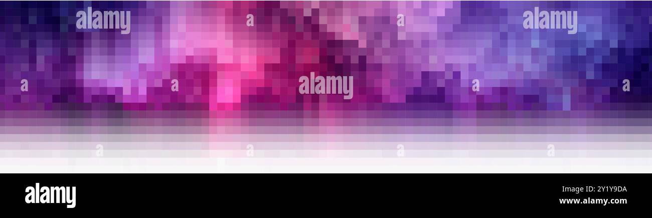 Vector illustration of vivid visual disturbances with the effect of ...