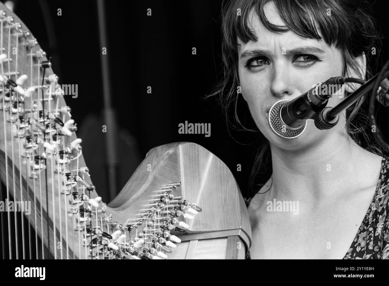 GEORGIA RUTH, CONCERT, GREEN MAN FESTIVAL 2012: Harpist and songwriter ...