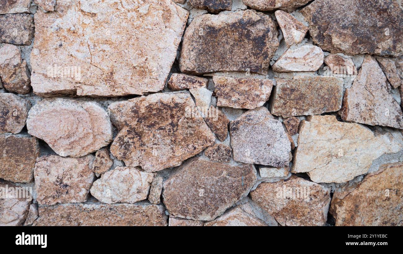 Real stone wall background Stock Photo - Alamy