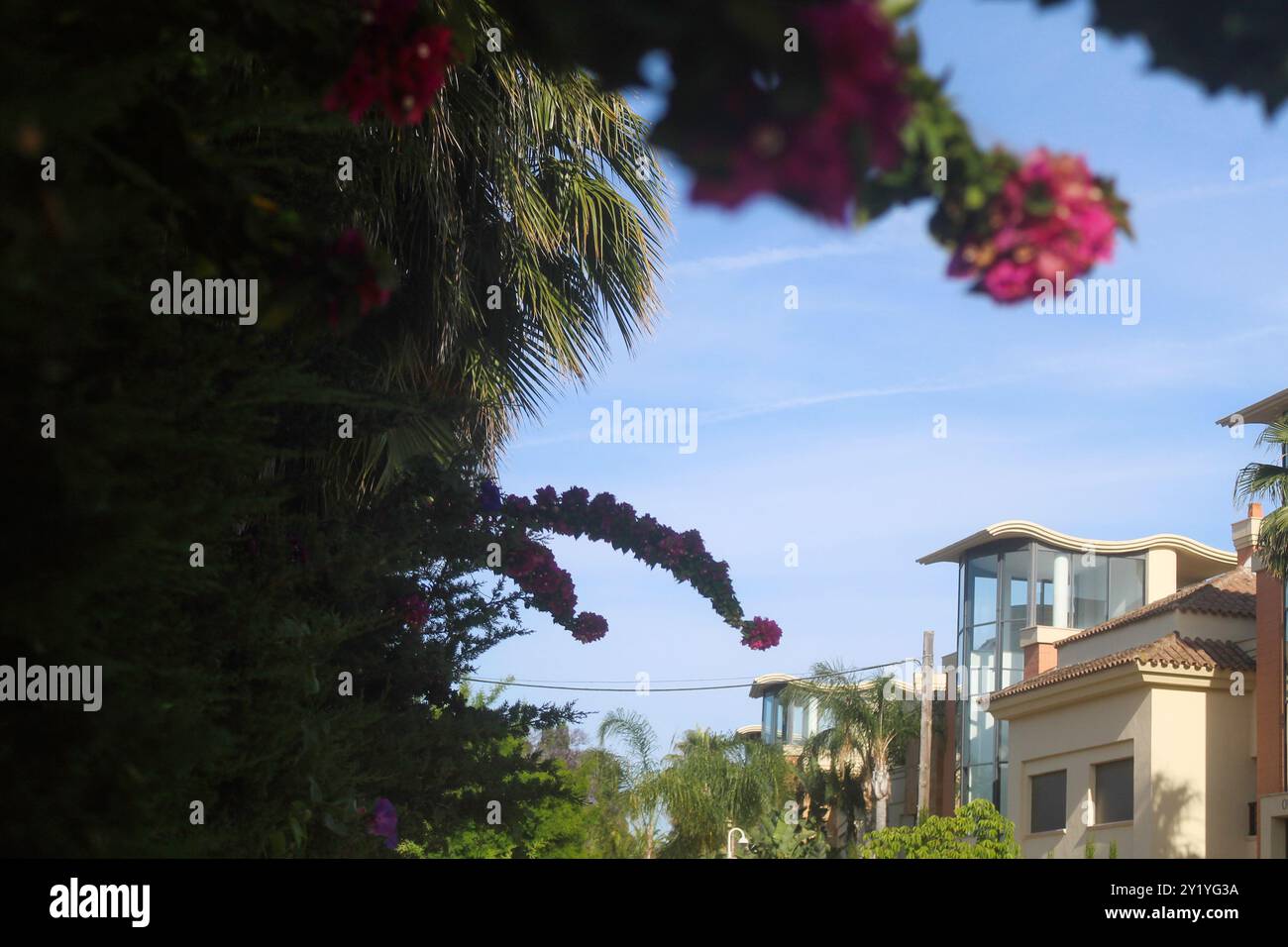 Beautiful nature and houses in marbella hi-res stock photography and ...