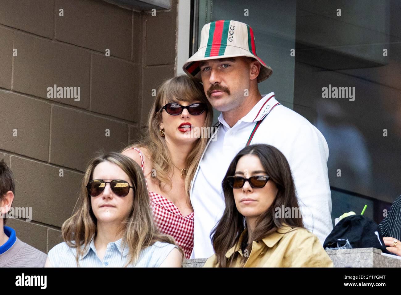 New York, United States. 08th Sep, 2024. Taylor Swift and Travis Kielce ...