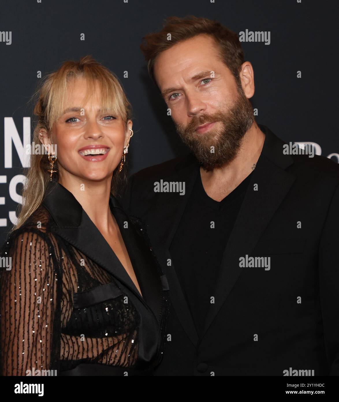 Mark Webber, Teresa Palmer attends the Road to the Golden Globes Party ...