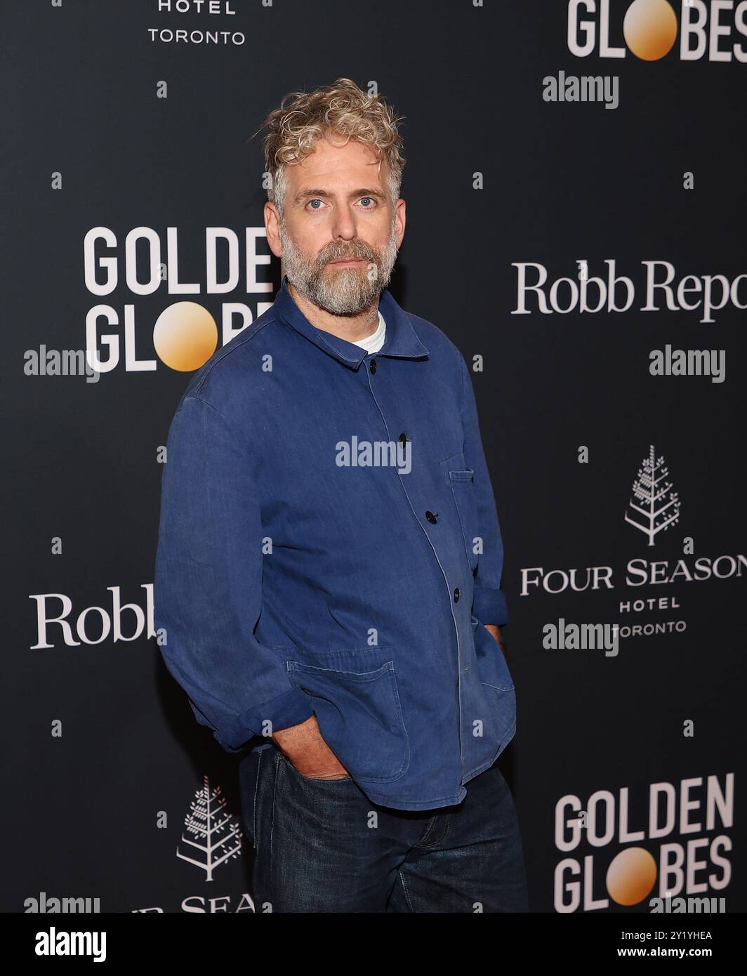 Christopher Andrews attends the Road to the Golden Globes Party during ...