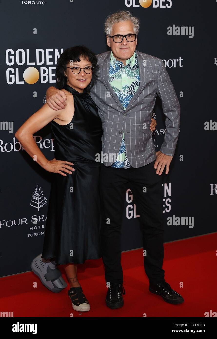 Toronto, Canada. 7th Sep, 2024. Brent Belke, Mina Shum attends the Road ...