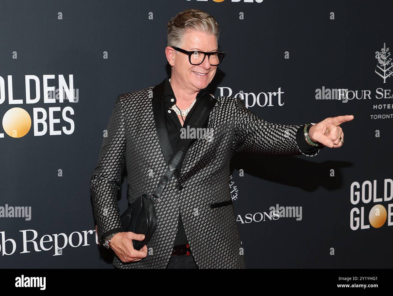 Alex Filiatrault attends the Road to the Golden Globes Party during the ...