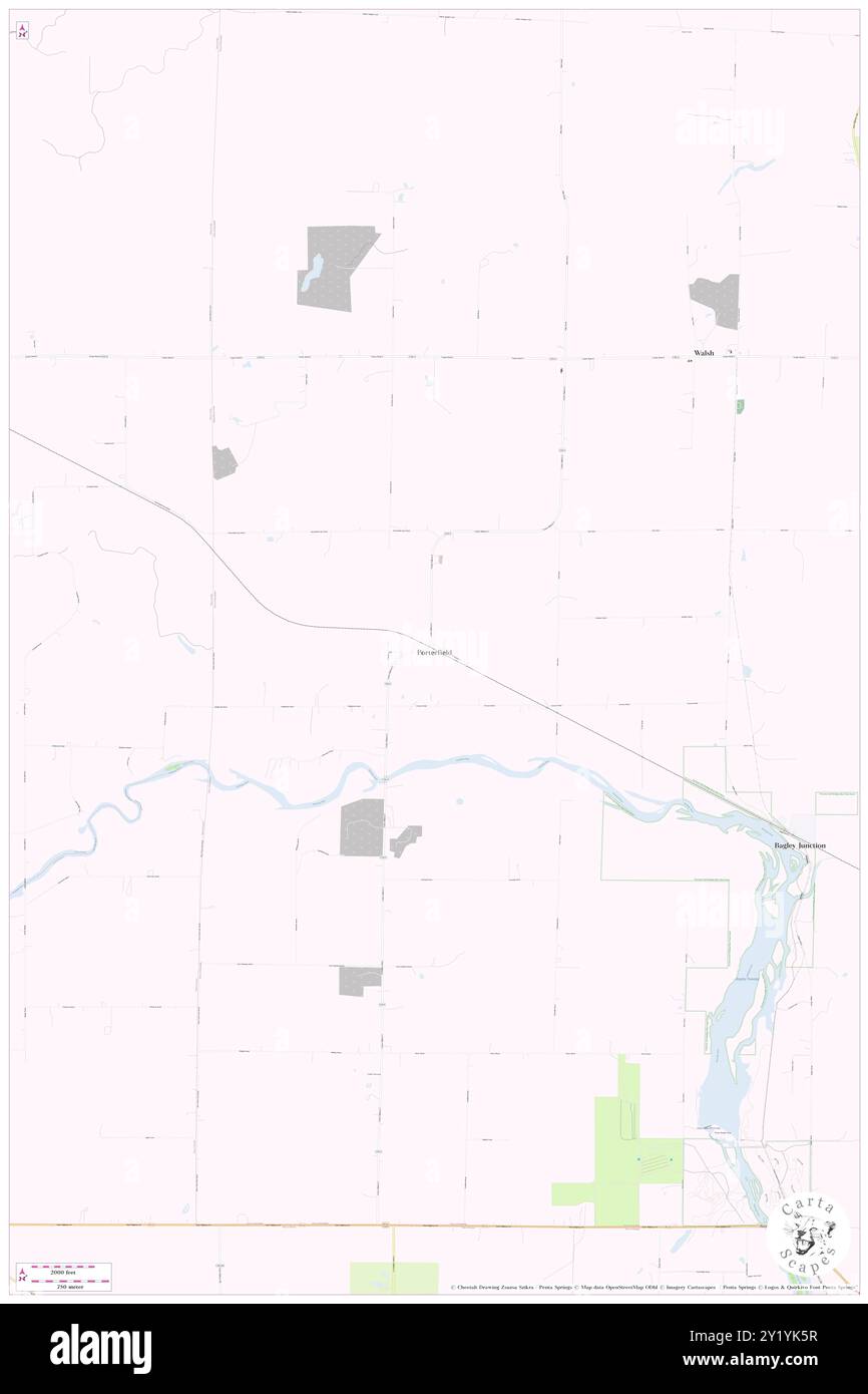 Porterfield, Marinette County, US, United States, Wisconsin, N 45 9' 15 ...