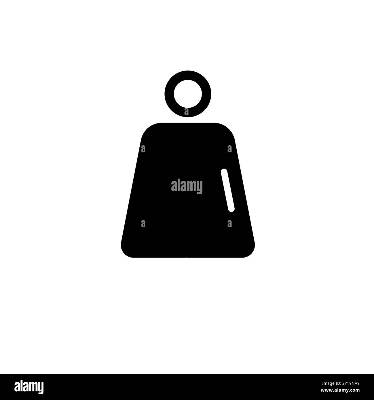 Weight kilogram, Kilo Measurement Solid Flat Vector Icon Isolated on ...