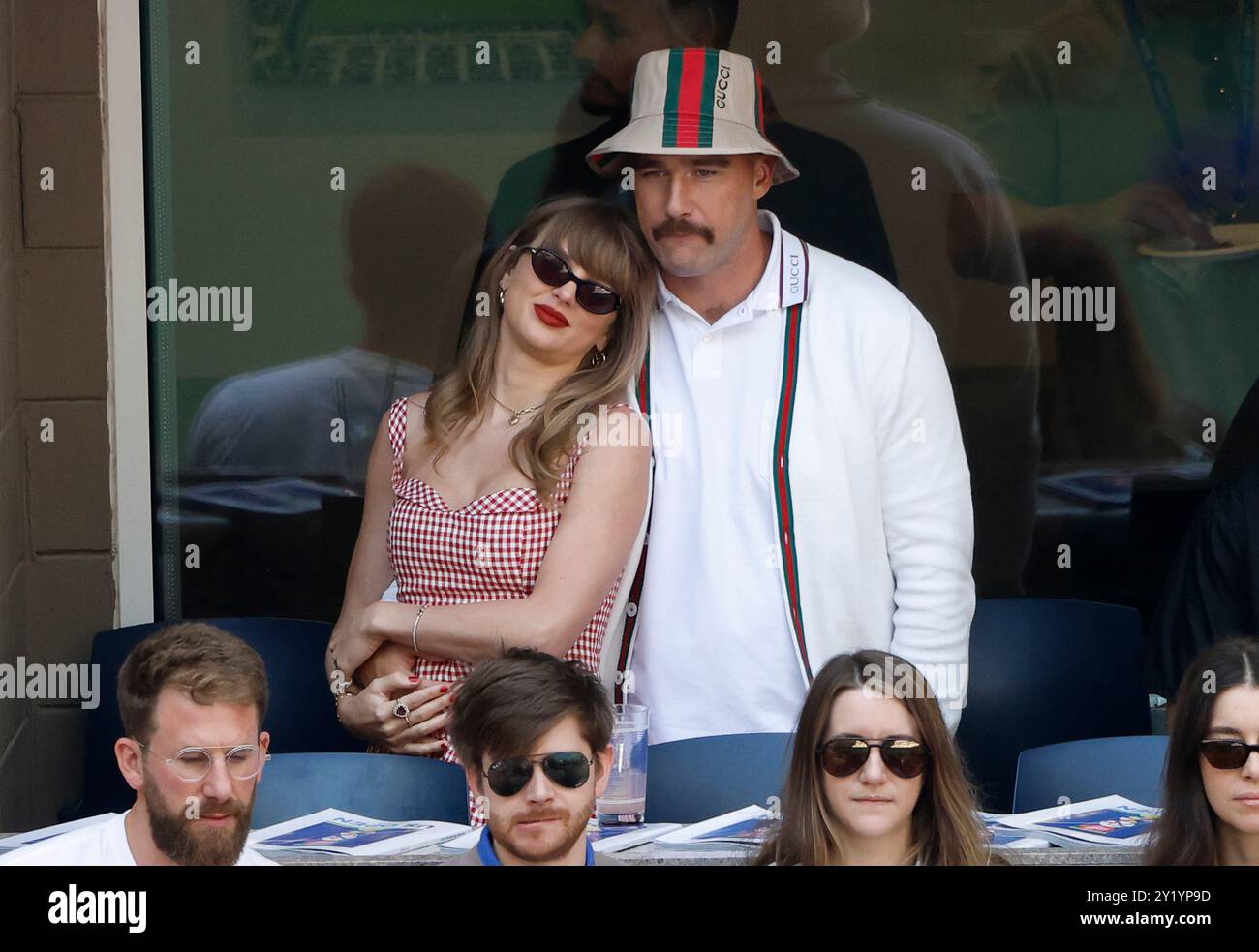 New York, United States. 08th Sep, 2024. Taylor Swift and Travis Kielce ...