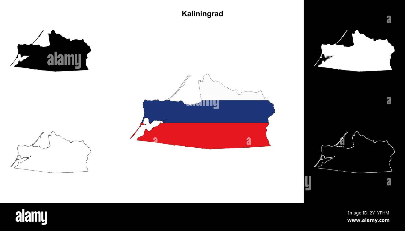 Blank kaliningrad map hi-res stock photography and images - Alamy