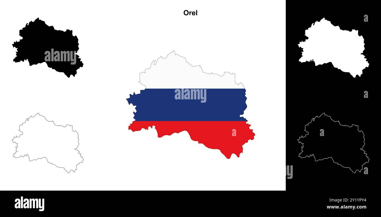 Orel eps map hi-res stock photography and images - Alamy