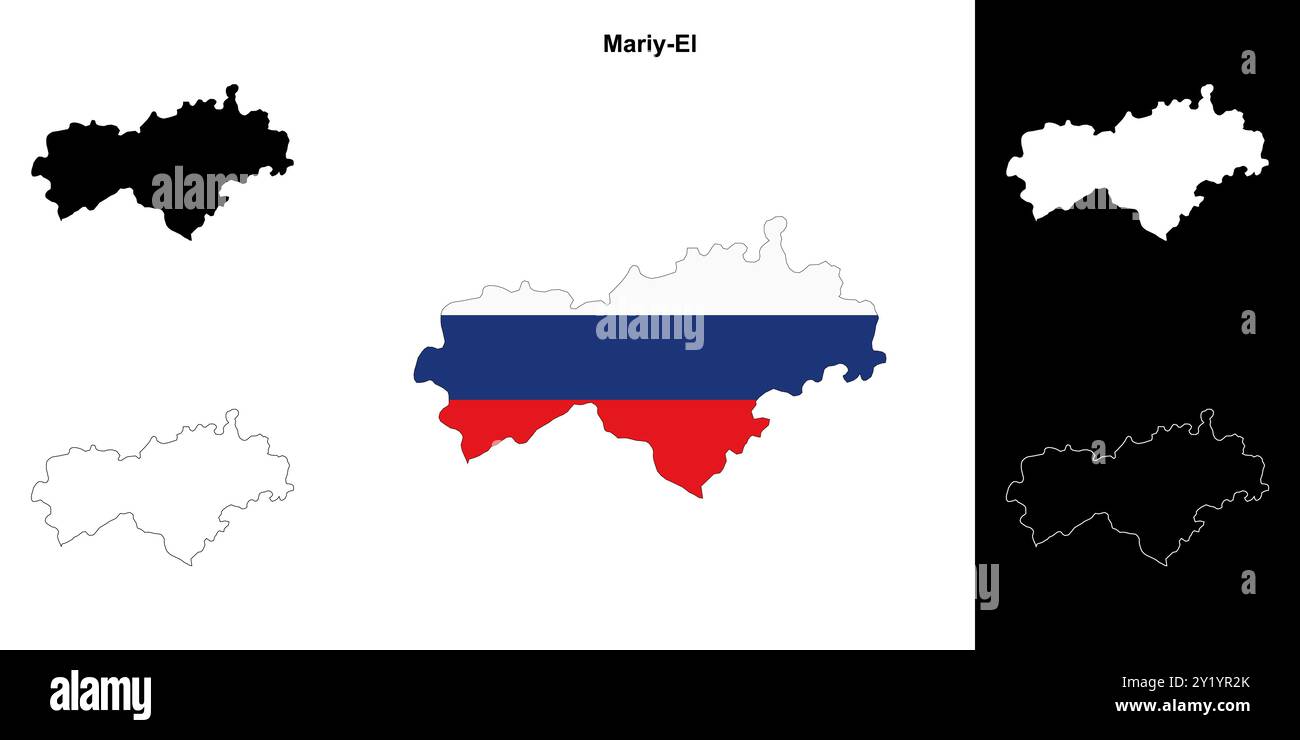 Mari el map hi-res stock photography and images - Alamy