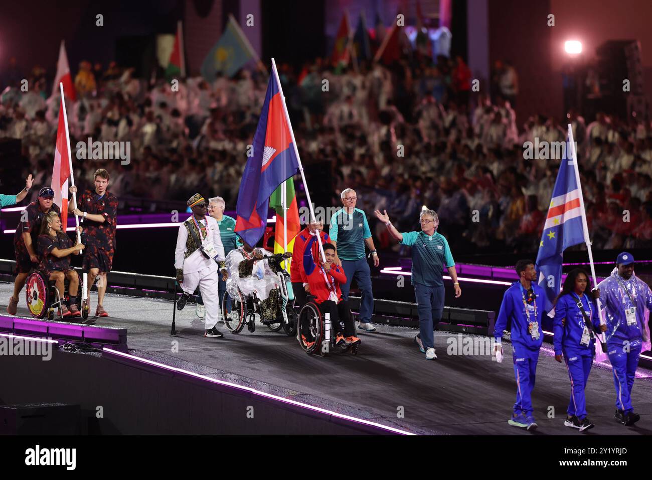 Paris, France. 08th Sep, 2024. Paralympics, Paris 2024, closing ...