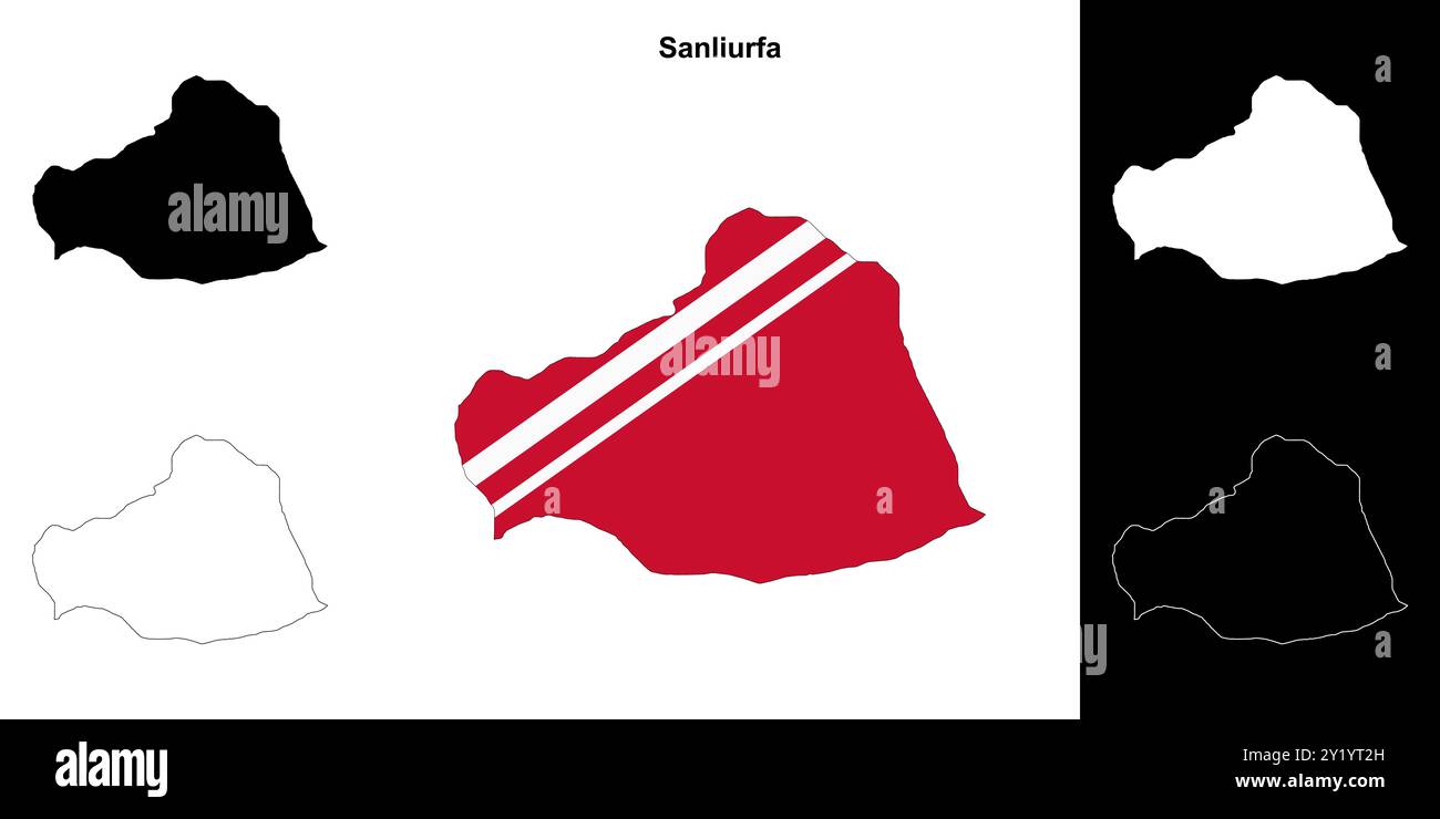 Sanliurfa eps map hi-res stock photography and images - Alamy