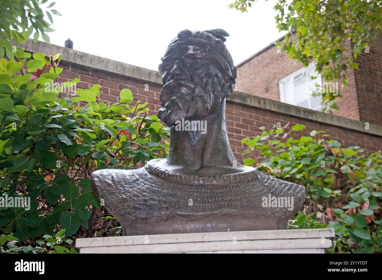 Monument to George kastrioti Skanderbeg, Bayswater, City of Westminster ...