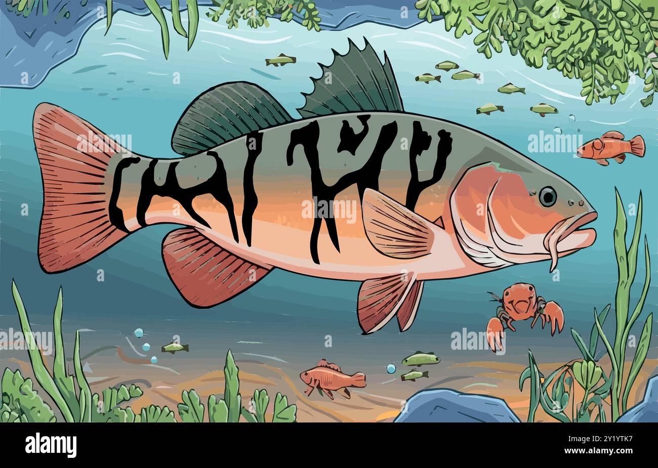 Ancient River Giants: The Piraíba in Focus Stock Vector Image & Art - Alamy