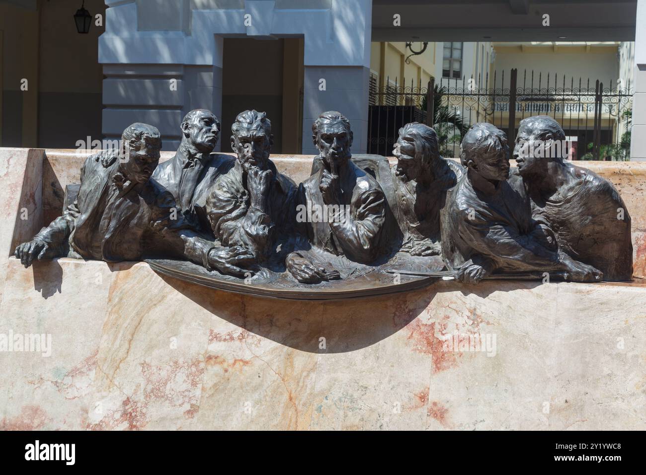 The La Fragua de Vulcano (the forge of the volcano) monument, by ...