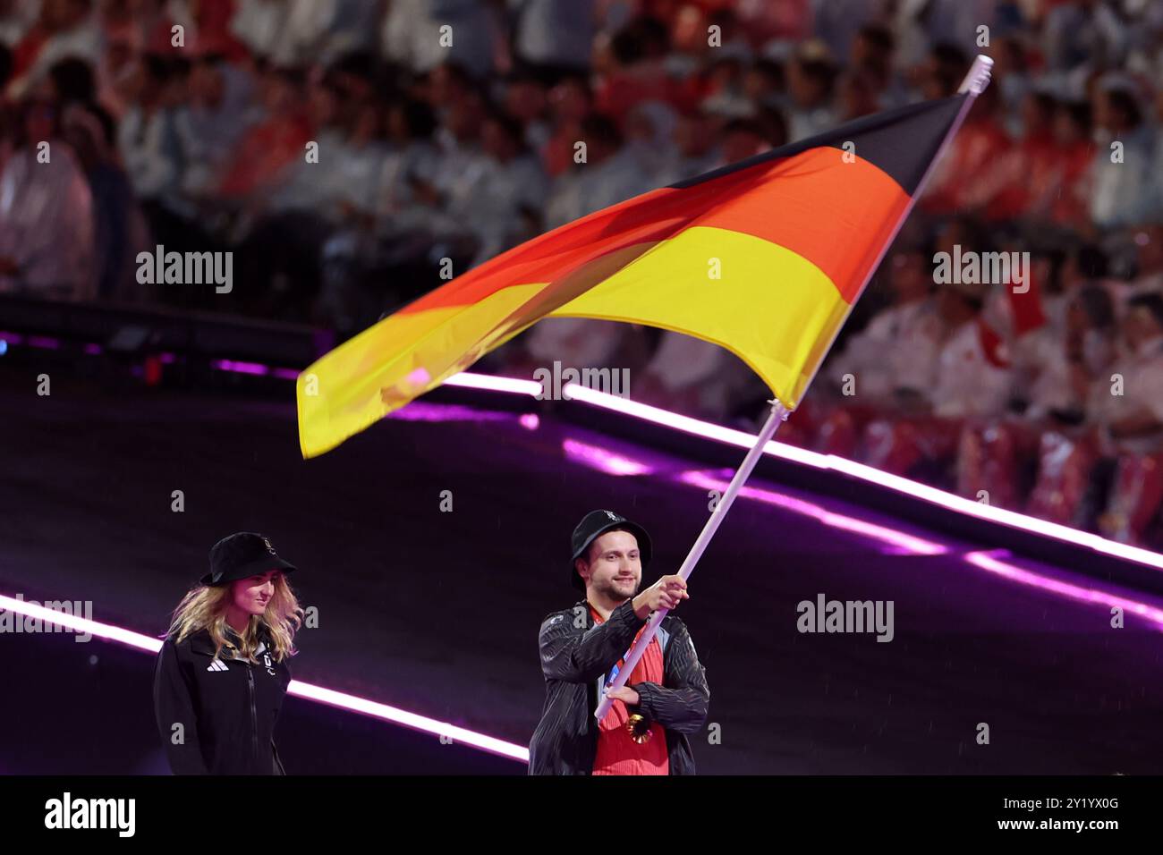 Paris, France. 08th Sep, 2024. Paralympics, Paris 2024, closing ...