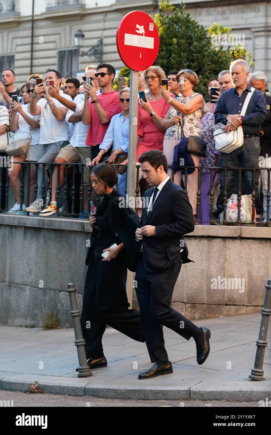 Madrid, Spain. 08th Sep, 2024. Victoria Federica and Froilán de ...
