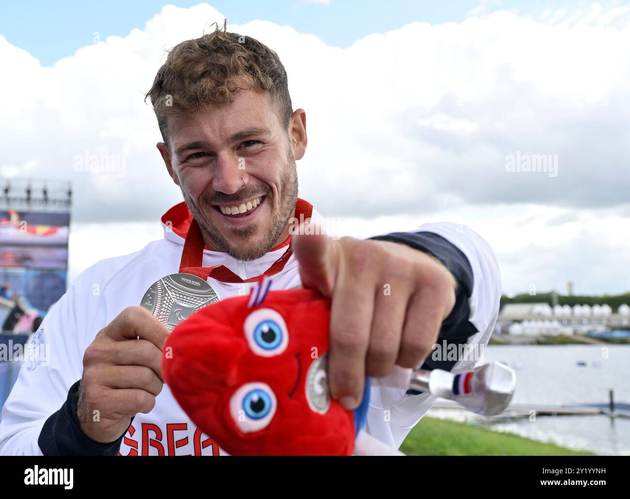 Paris, France. 08th Sep, 2024. Paralympics Paris2024. Para Canoe ...