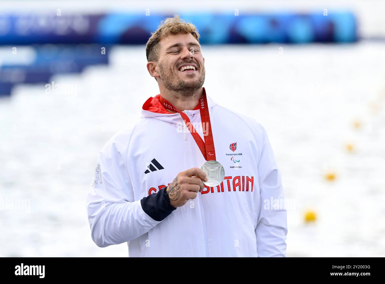 Paris, France. 08th Sep, 2024. Paralympics Paris2024. Para Canoe ...