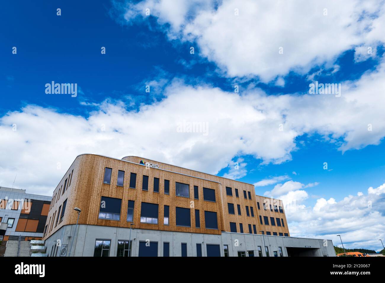 Bodo, Norway - 08.05.2024: Nord University main campus in Bodo, Norway ...