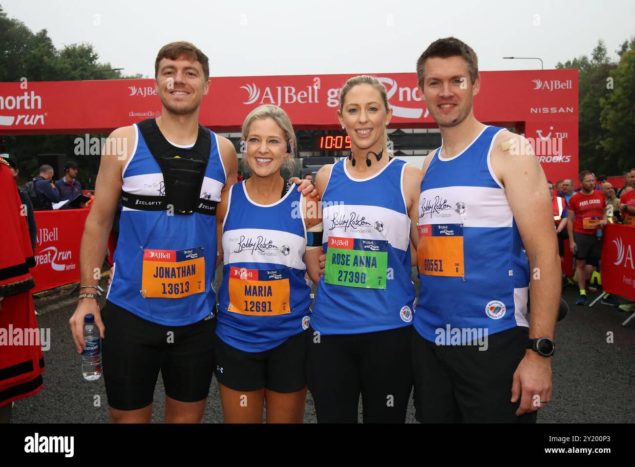 Newcastle upon Tyne, UK. 8 Sept, 2024. The Great North Run 2024 with ...