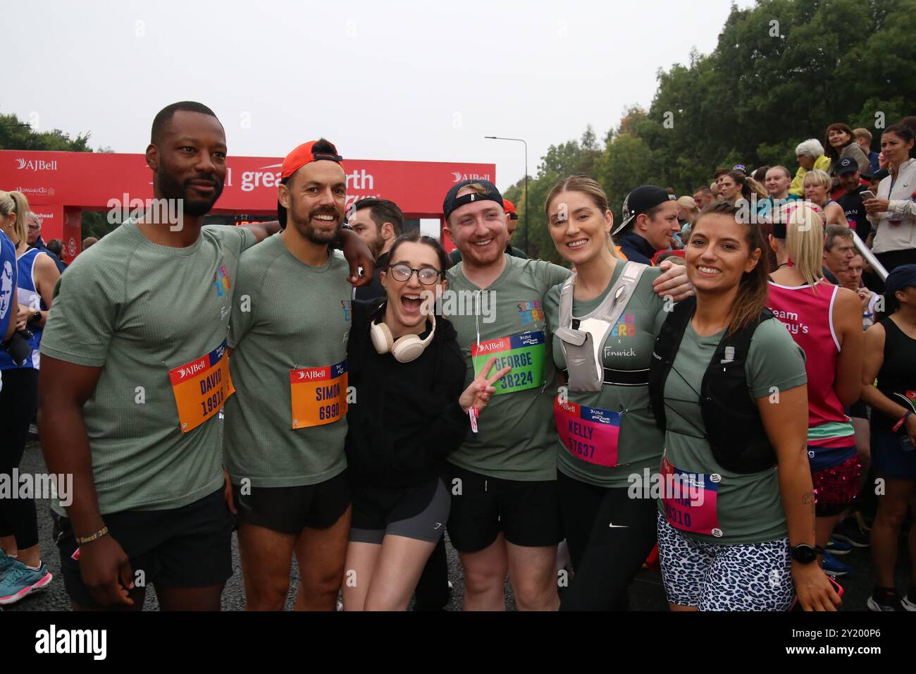 Newcastle upon Tyne, UK. 8 Sept, 2024. The Great North Run 2024 with ...