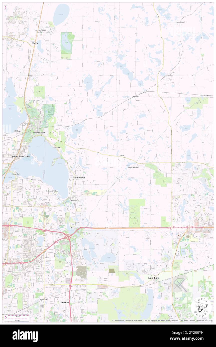 Grant, Washington County, US, United States, Minnesota, N 45 5' 3'', S ...