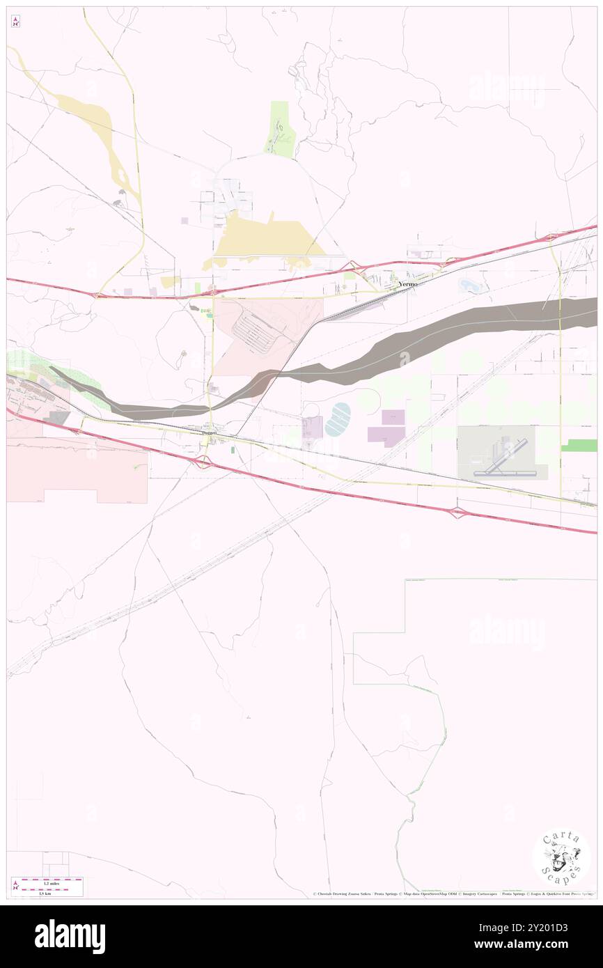 Daggett, San Bernardino County, US, United States, California, N 34 51 ...