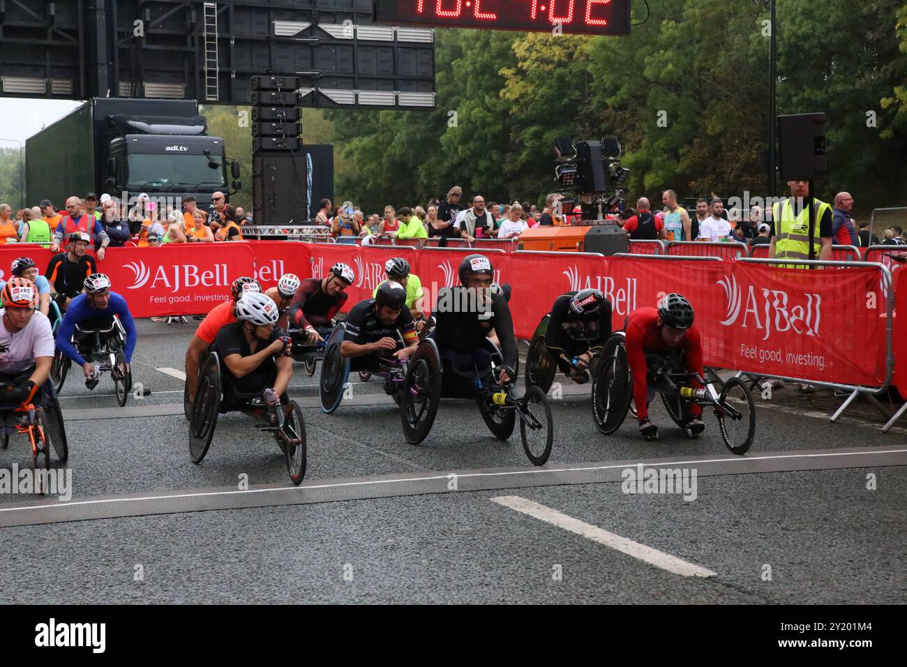 Newcastle upon Tyne, UK. 8 Sept, 2024. The Great North Run 2024 with ...