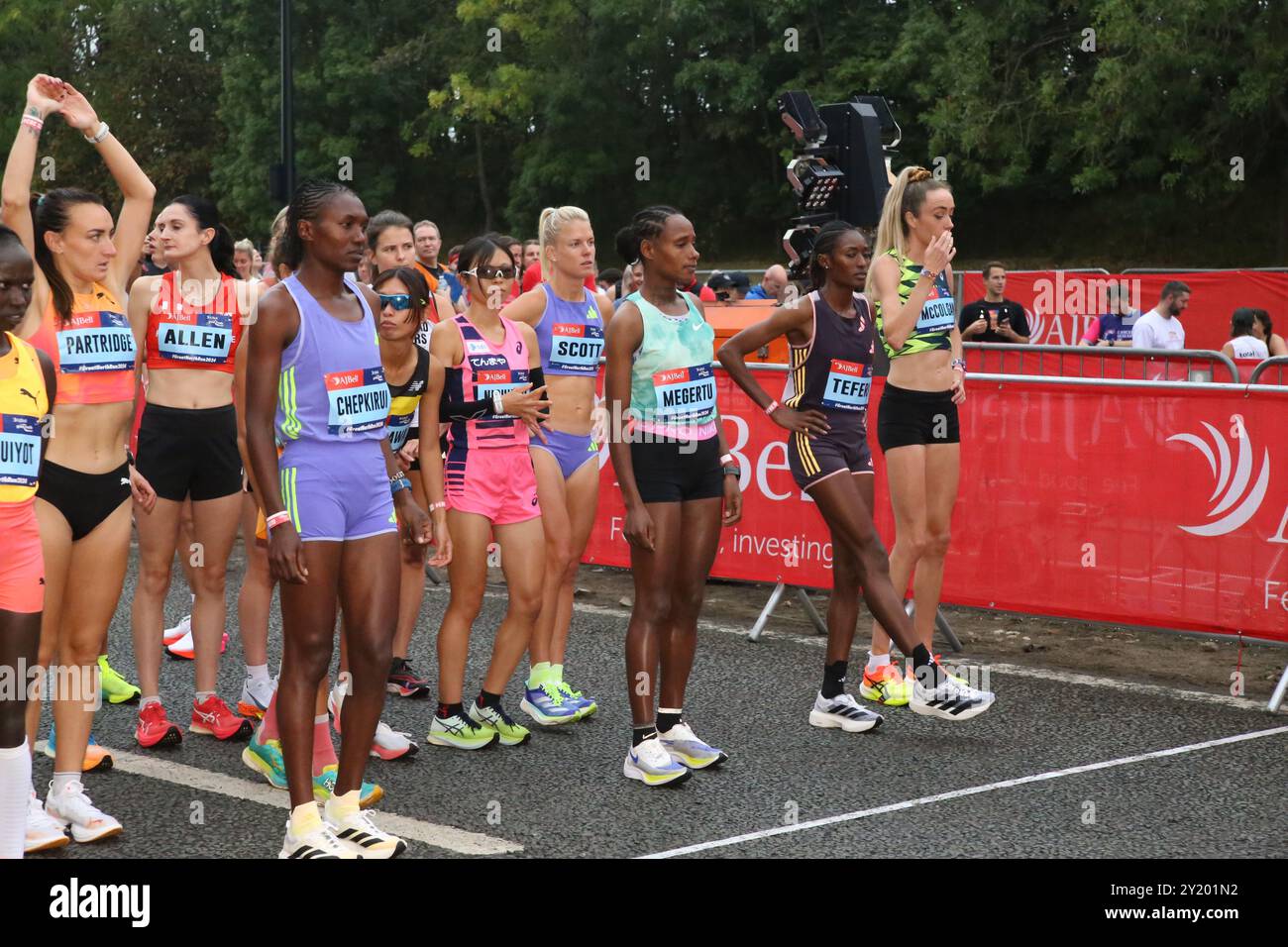 Athletics commentator and great north road race organiser hi-res stock ...