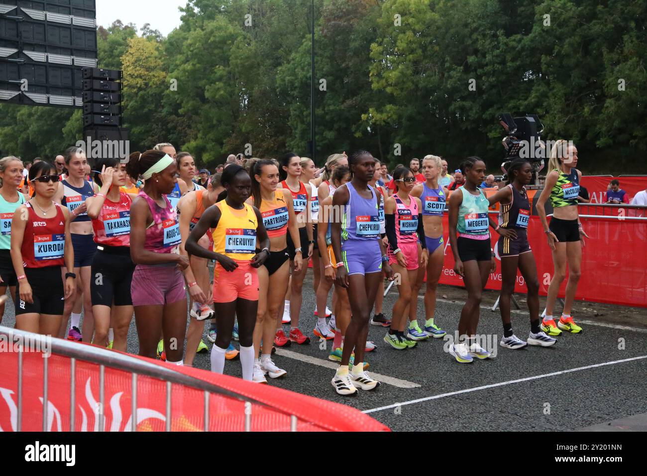 Newcastle upon Tyne, UK. 8 Sept, 2024. The Great North Run 2024 with ...