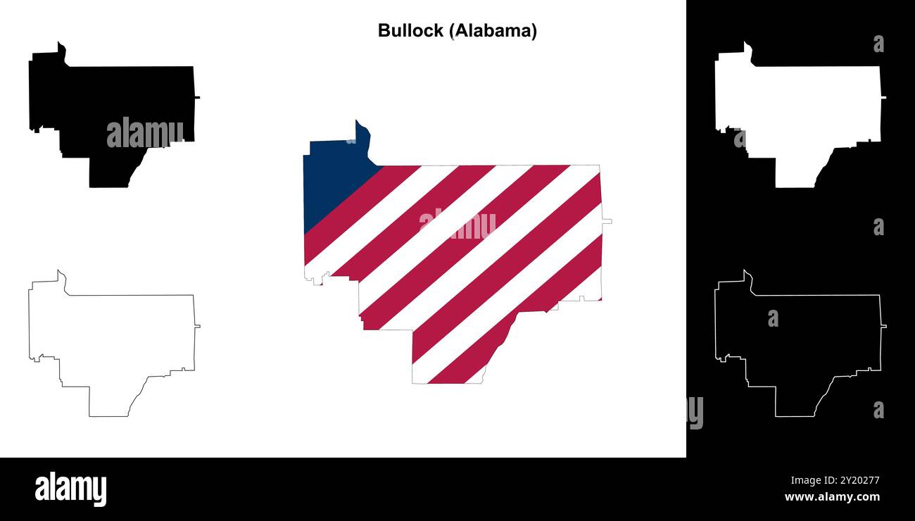 Bullock map hi-res stock photography and images - Alamy