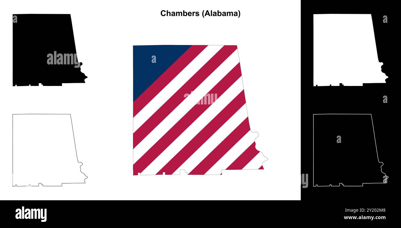 Map of chambers hi-res stock photography and images - Alamy