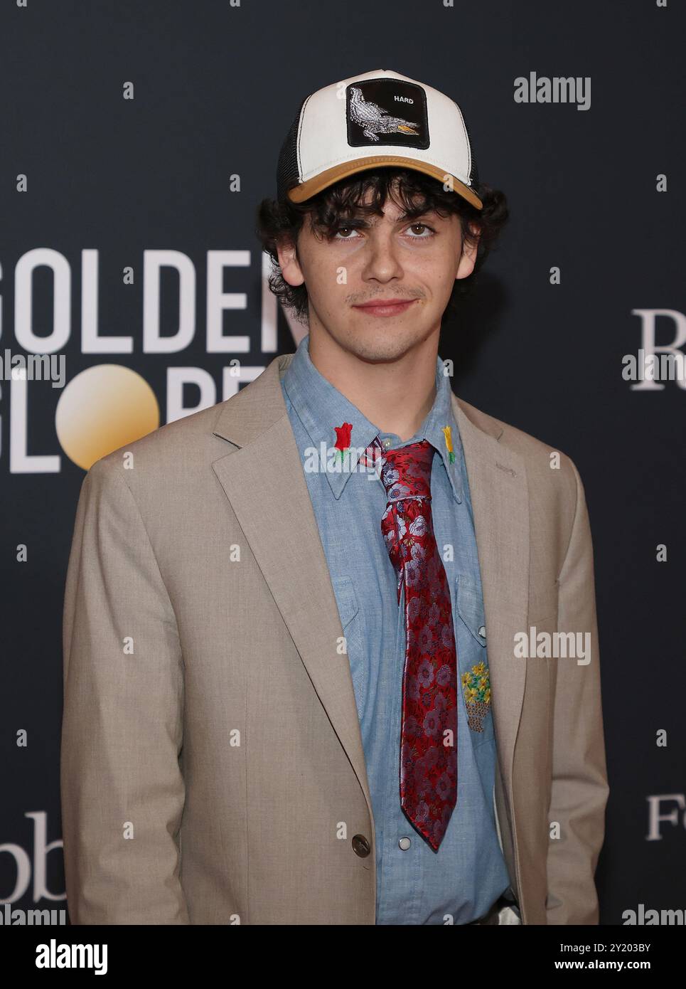 Toronto, Canada. 08th Sep, 2024. Jack Dylan Grazer attends the Road to the Golden Globes Party ...