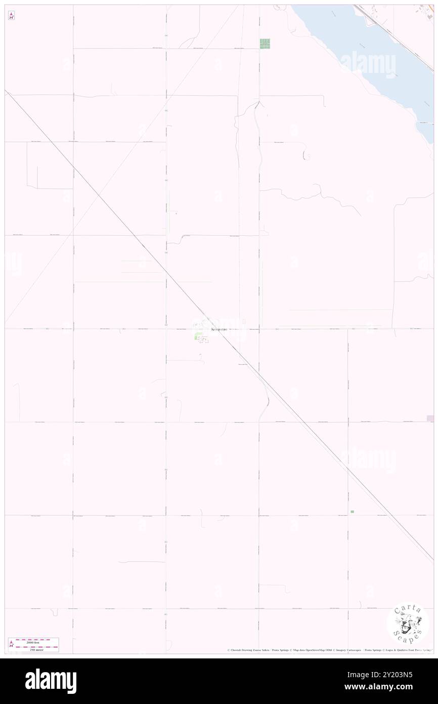 Kenaston map hi-res stock photography and images - Alamy