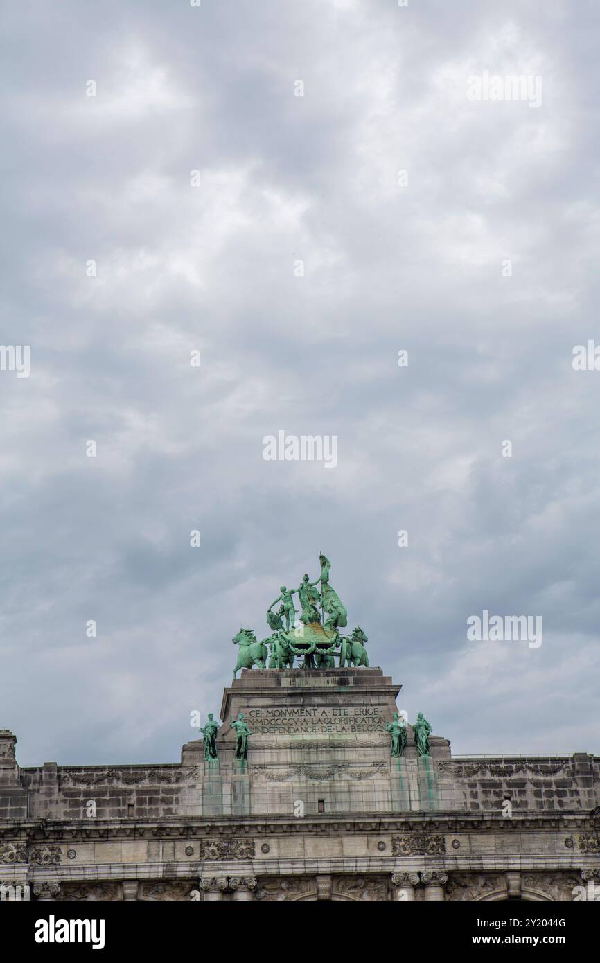 Das sichtbarste Baudenkmal im Jubelpark in Brüssel Park des 50 ...