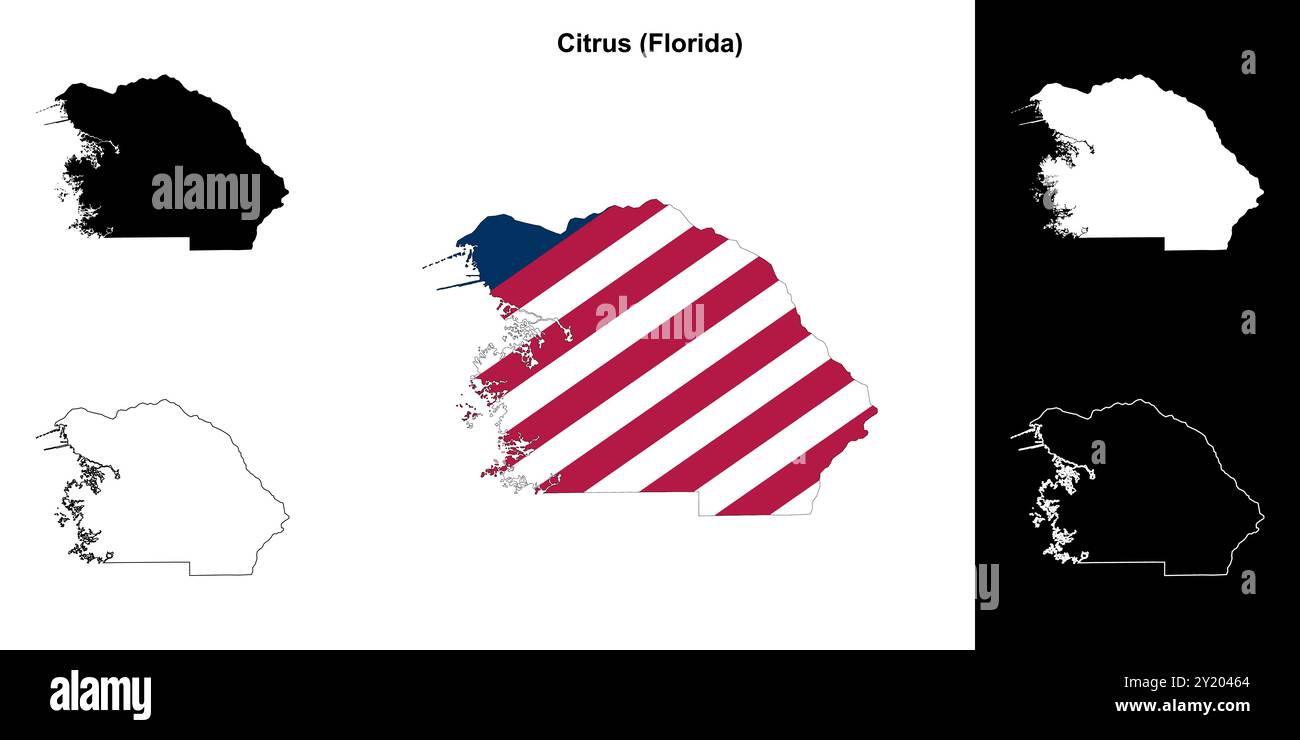 Map of citrus hi-res stock photography and images - Alamy