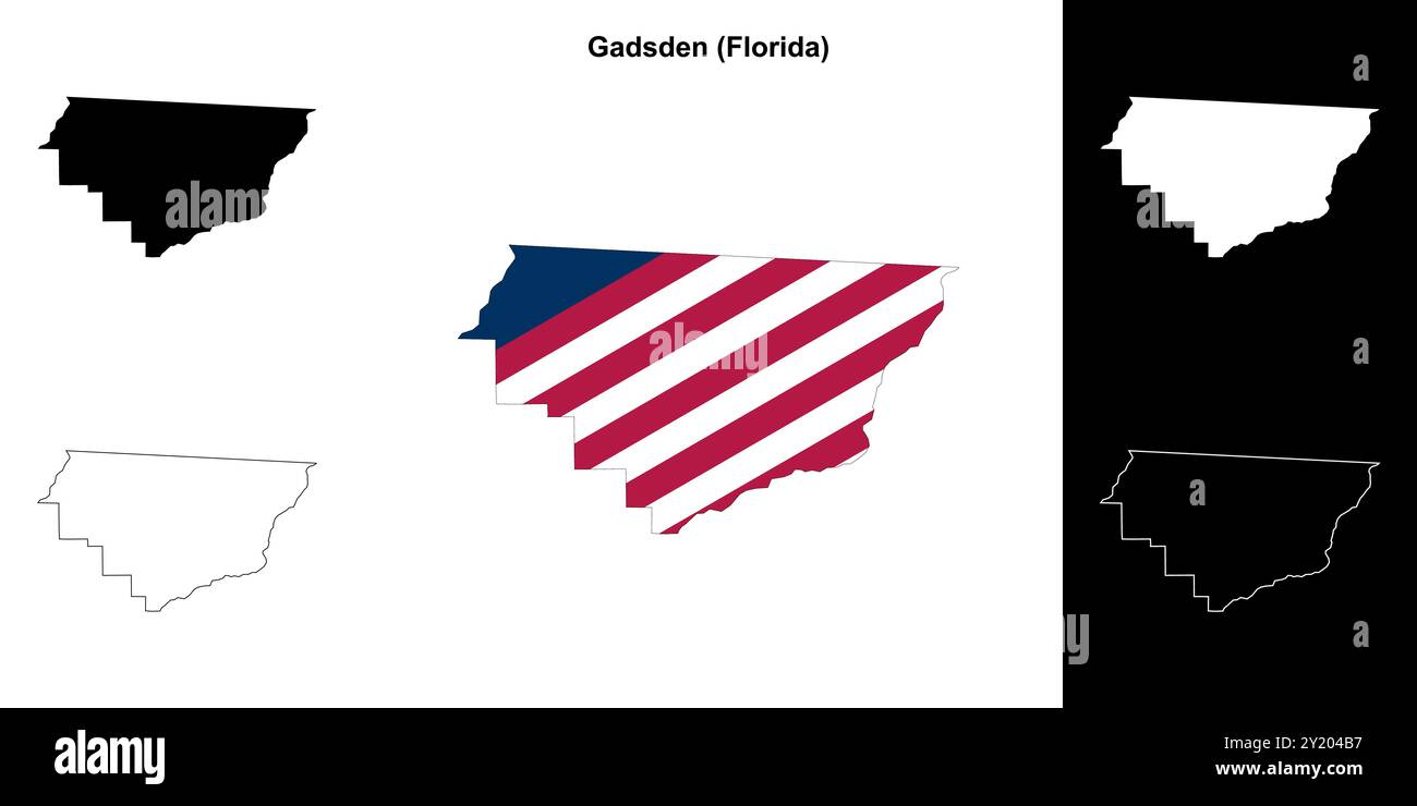 Gadsden map hi-res stock photography and images - Alamy