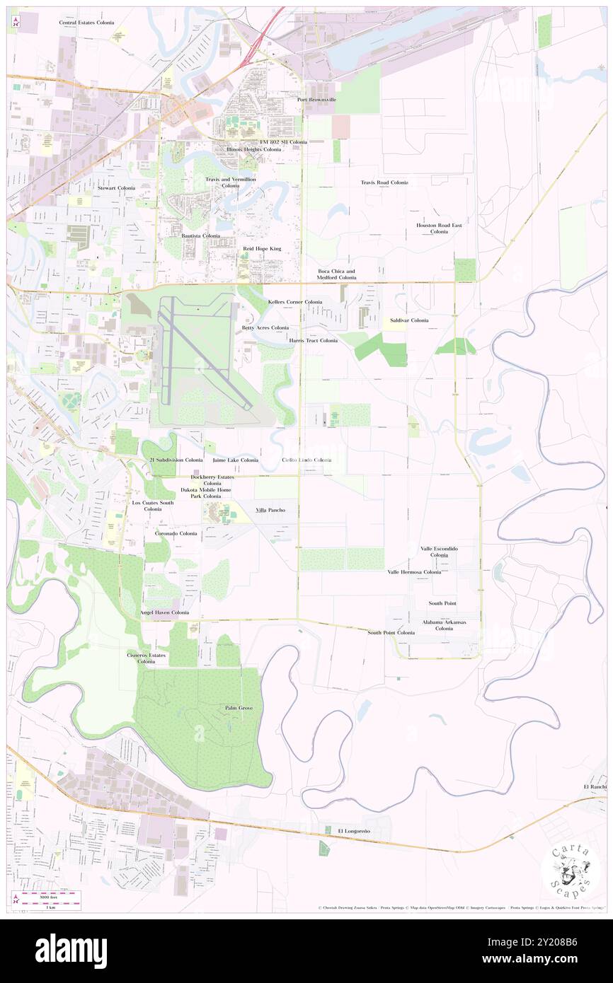 Cielito Lindo Colonia, Cameron County, US, United States, Texas, N 25 ...