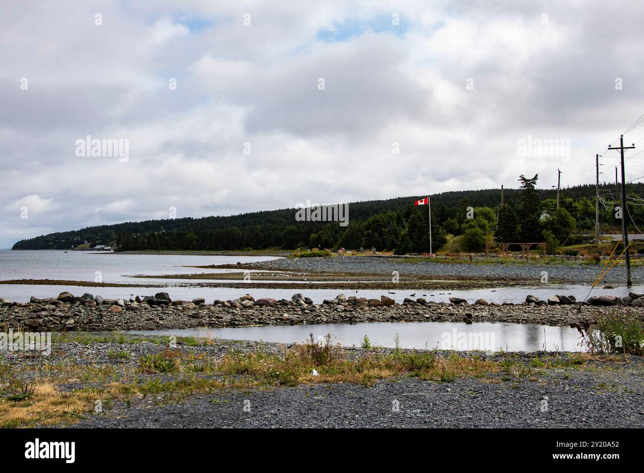 View of Conception Bay from Clarke's Beach, Newfoundland & Labrador ...