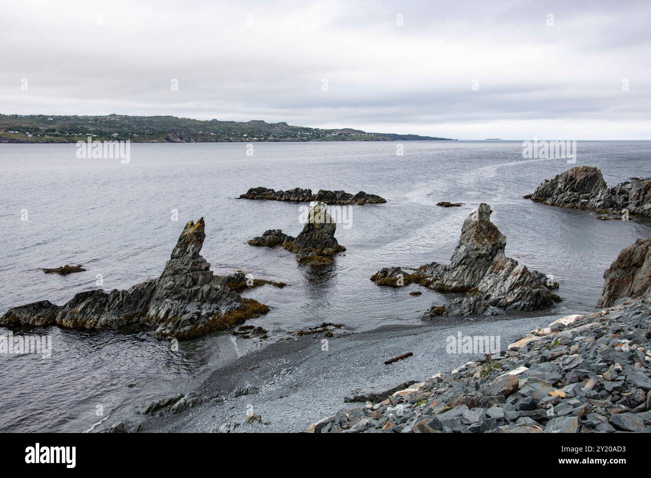 The Three Sisters Rocks in Bay Roberts, Newfoundland & Labrador, Canada ...