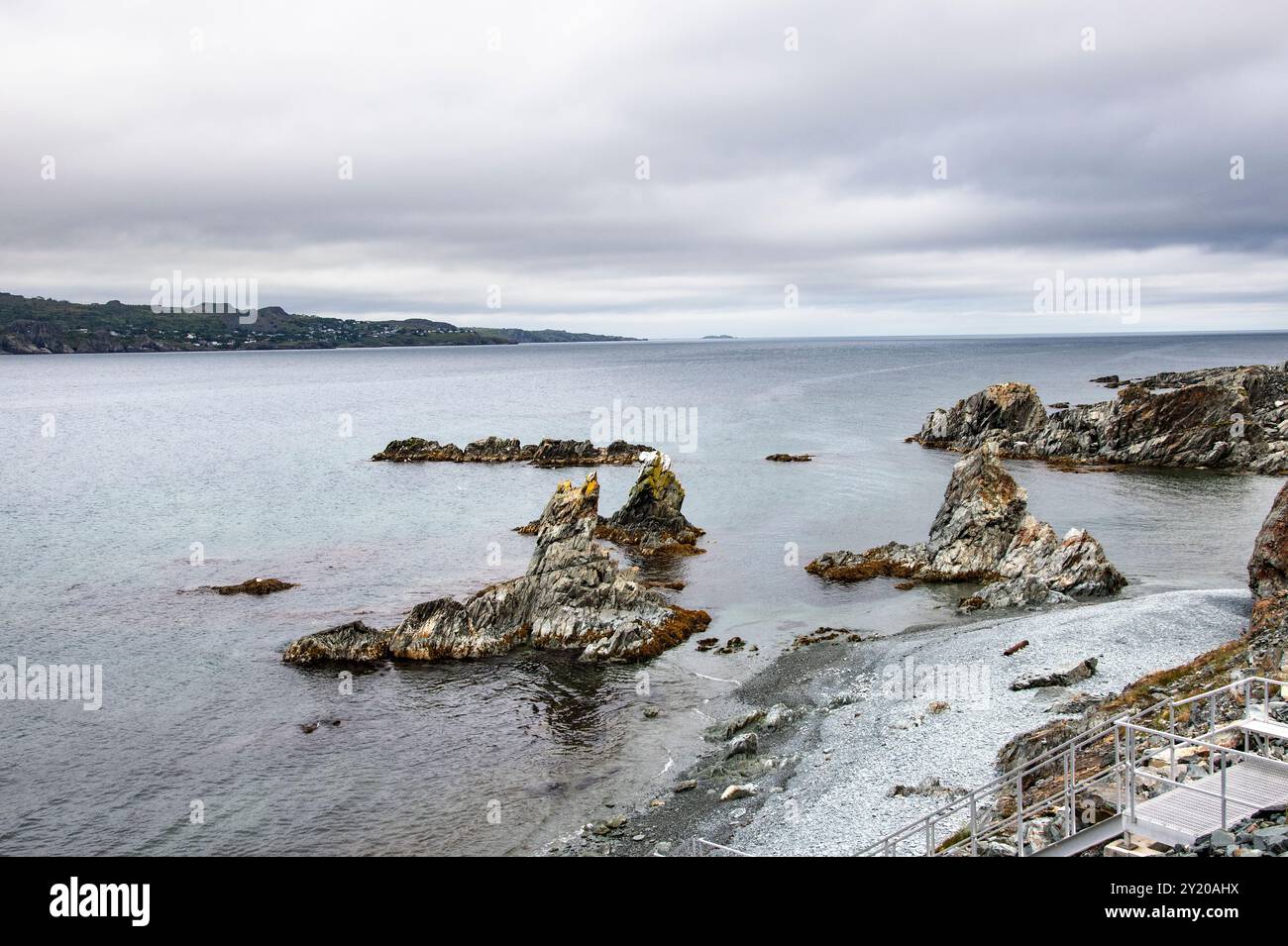 The Three Sisters Rocks in Bay Roberts, Newfoundland & Labrador, Canada ...