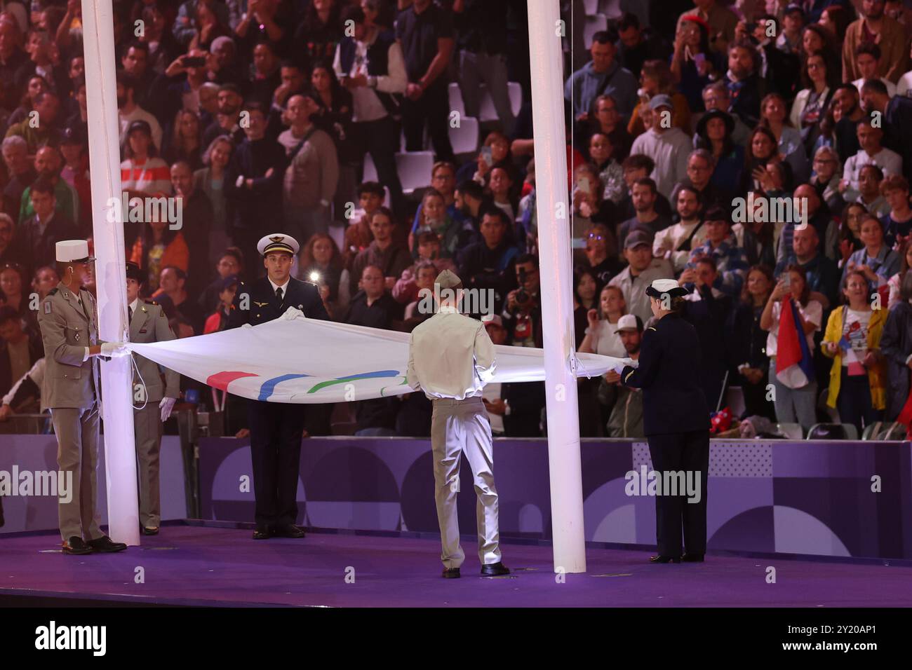 Paris, France. 08th Sep, 2024. Paralympics, Paris 2024, closing ...