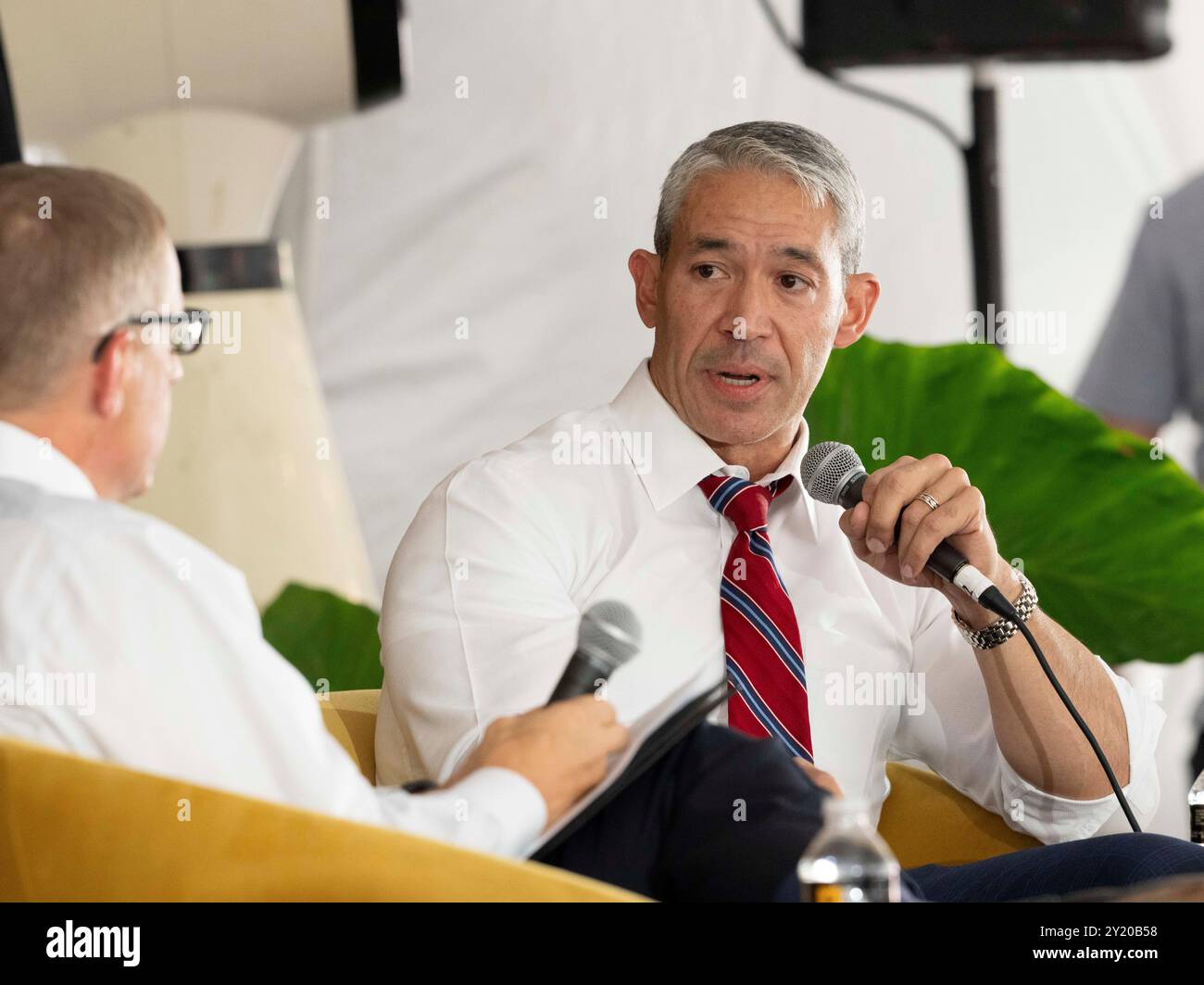 Austin Texas USA, September 7 2024: Four-term mayor of San Antonio RON ...