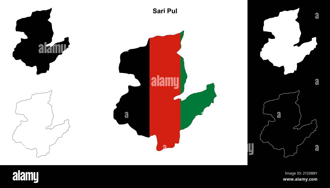 Sari pul eps map hi-res stock photography and images - Alamy